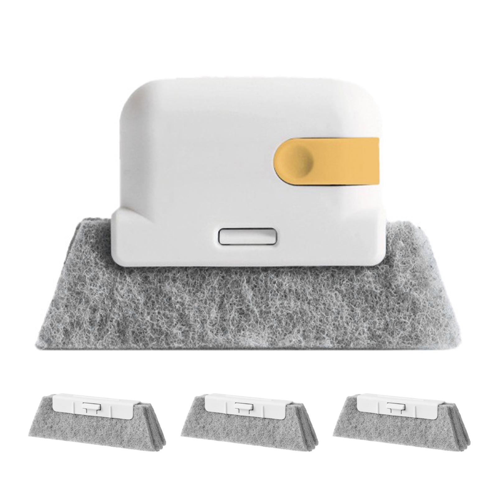 Sliding Door Track Cleaner Window Groove Brush with Replaceable Sponge ...