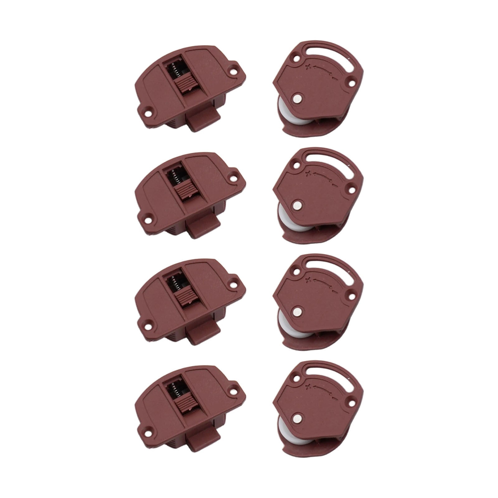 Sliding Door Wheels 4/8Pairs Wardrobe Closet Sliding Door Wheel ...