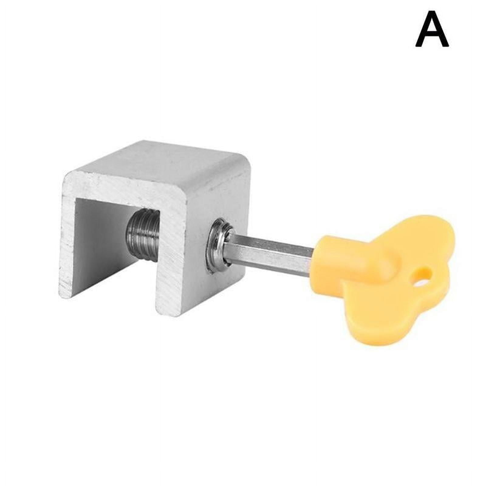-Sliding Door/Window Safety Lock Security Slide Stopper V8R2 For Kids ...