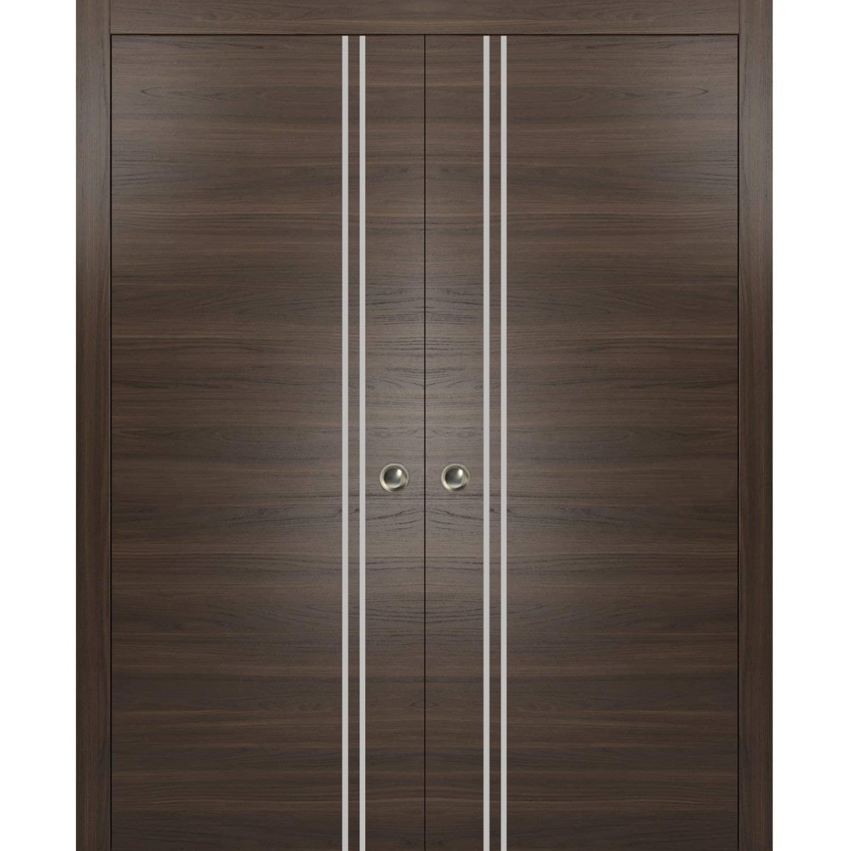 Sliding French Double Pocket Doors 64 x 84 inches | Planum 0310 ...