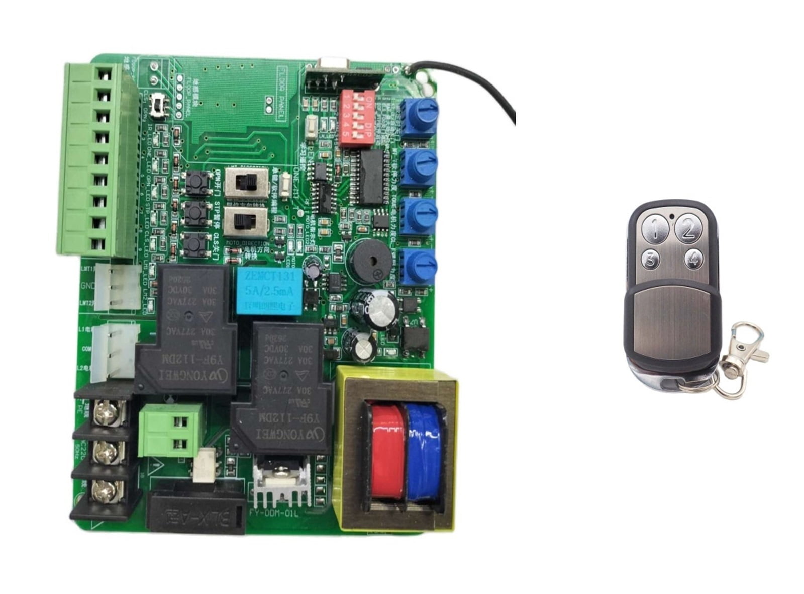 Sliding Garage Door Control Panel Magnetic Spring Limit Switch ...