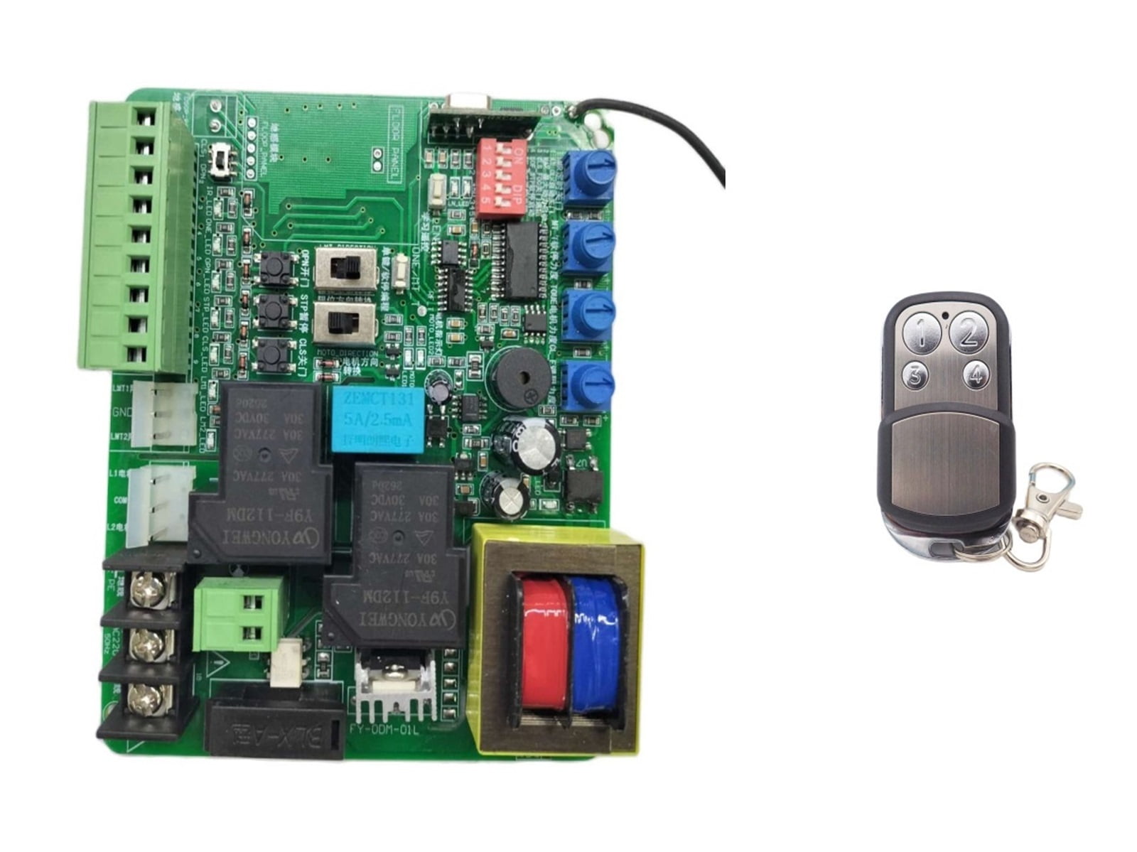 Sliding Garage Door Control Panel Magnetic Spring Limit Switch ...