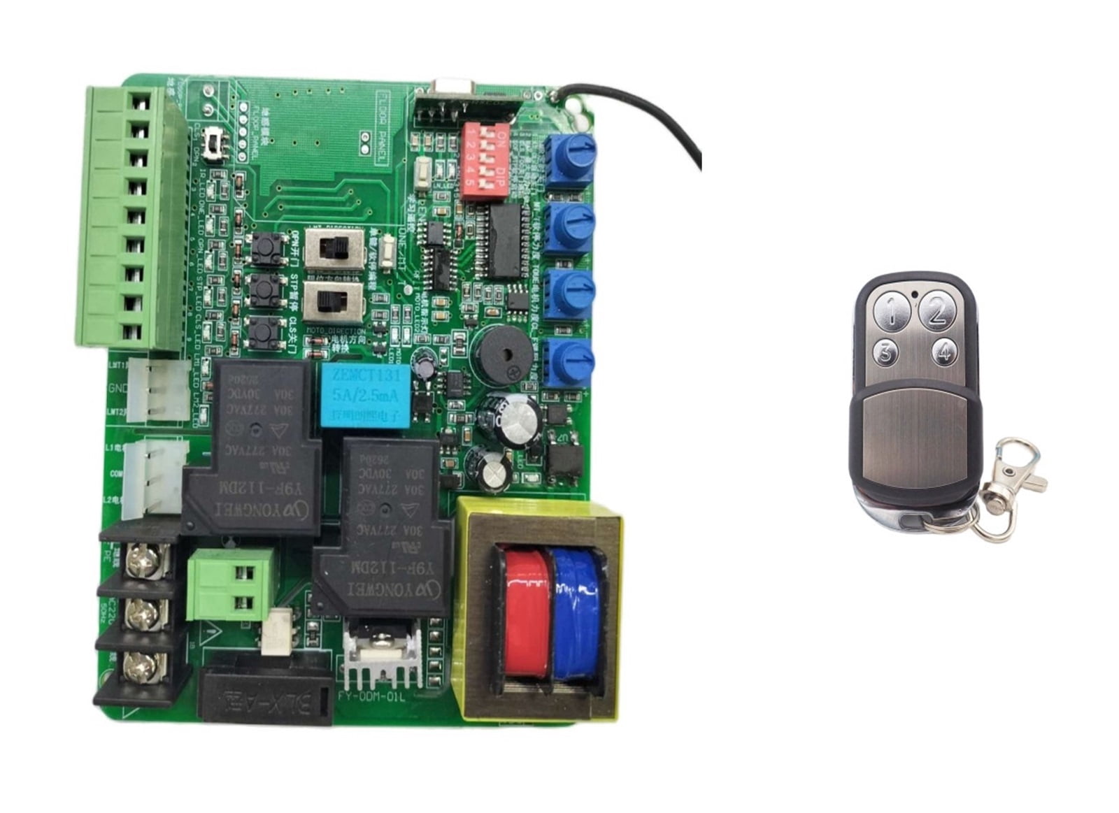 Sliding Garage Door Control Panel Magnetic Spring Limit Switch ...