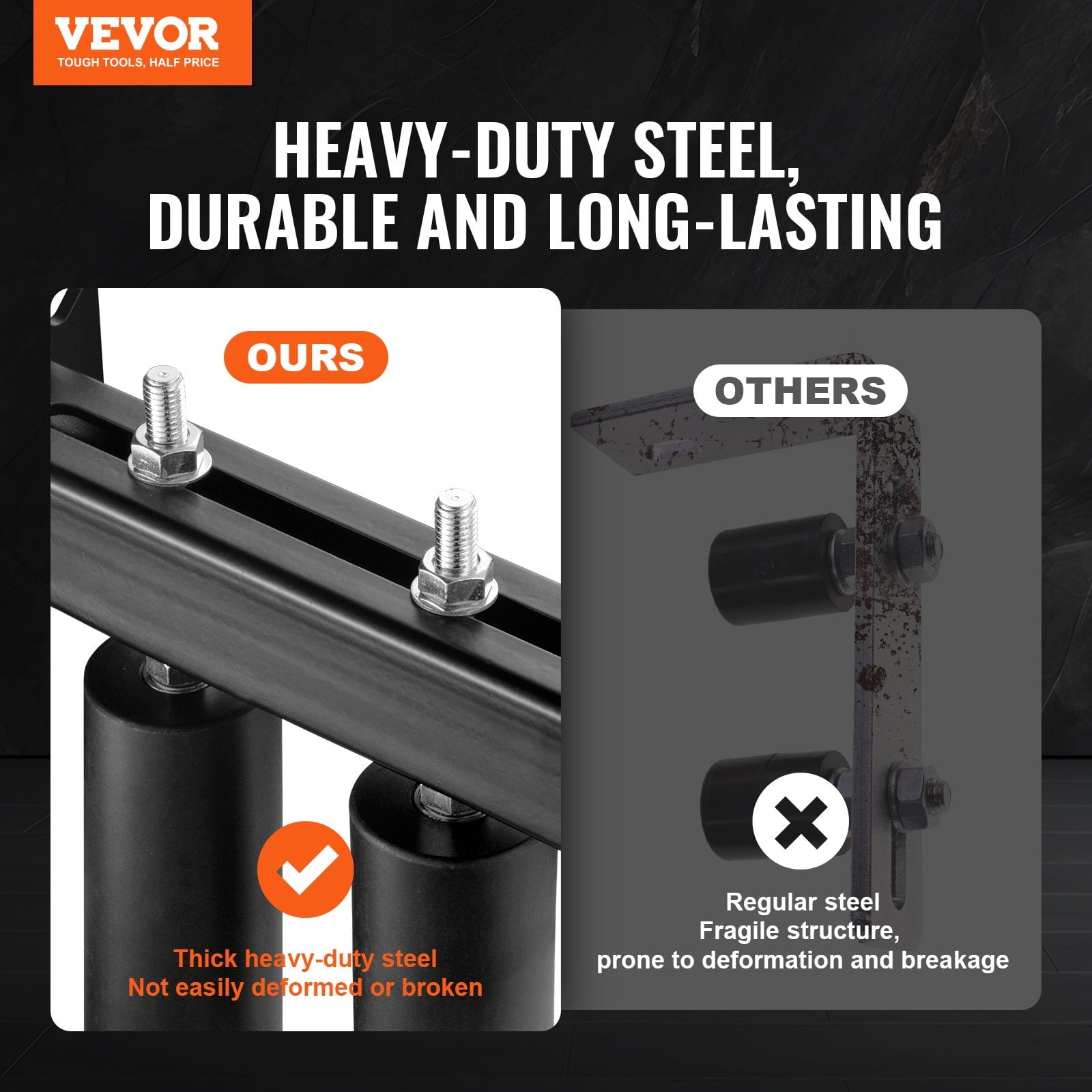 Sliding Gate Kit 6” Rolling Hardware with T-Bracket Adjustable for Door ...