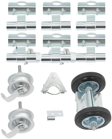 Sliding Gate Kit, Rolling Gate Hardware Kit for Chain Link Gates, Heavy ...