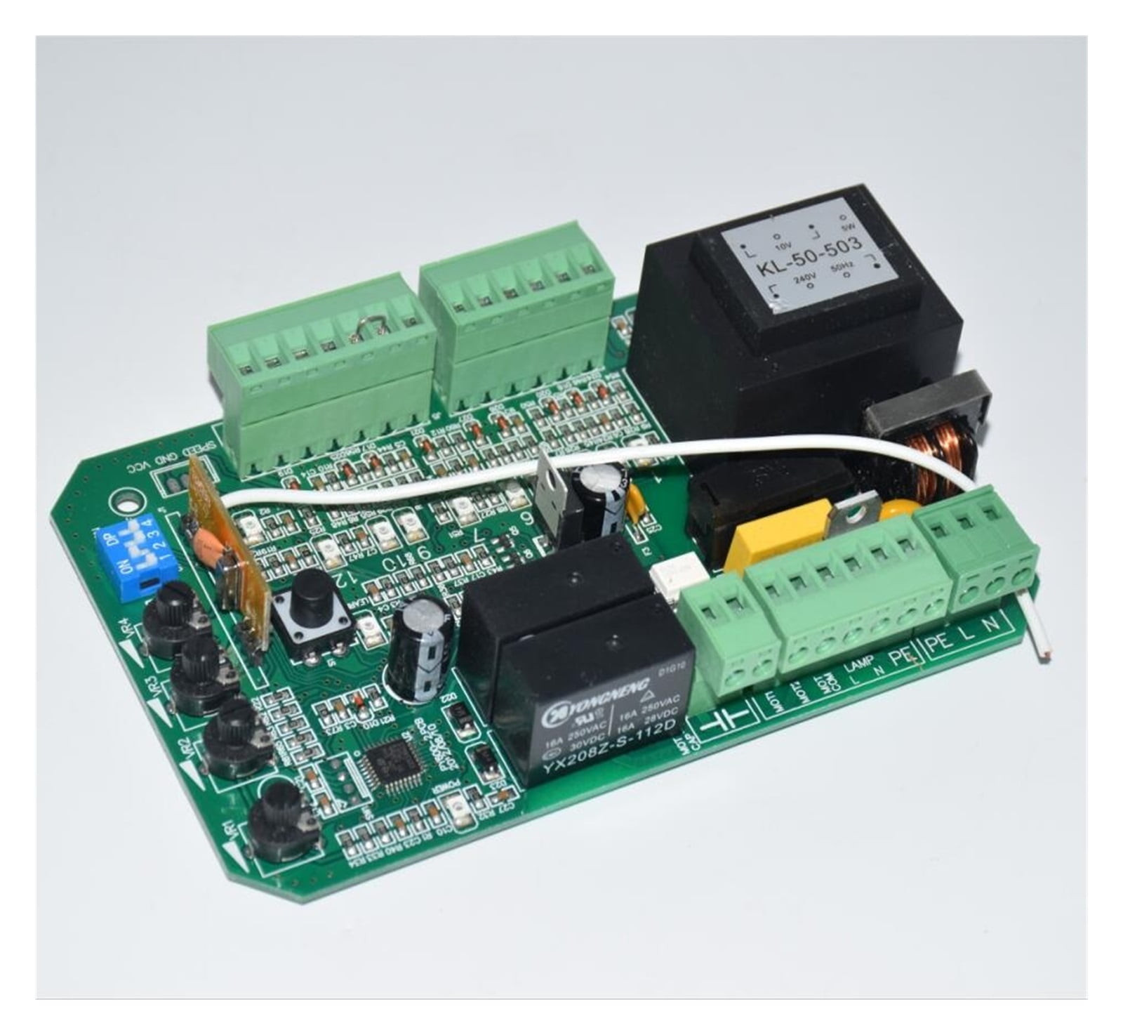Sliding Gate Motor Opener Motherboard Card Replaced Circuit Board 433 ...