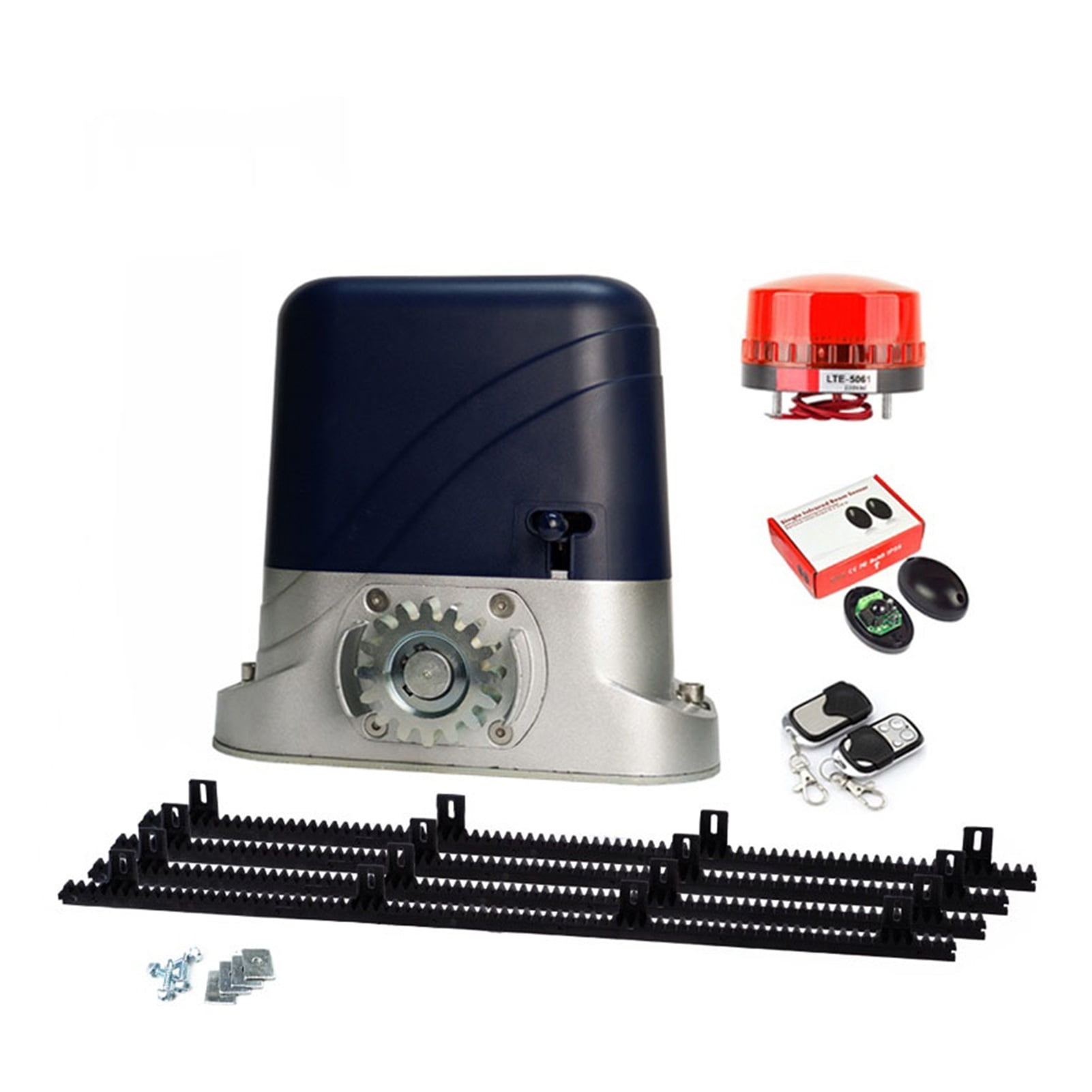 Sliding Gate Opener with 3 Nylon Racks, Roller Gate Motor, Automatic ...