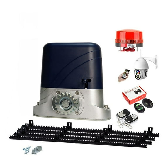 Sliding Gate Opener with 3 Nylon Racks, Roller Gate Motor, Automatic ...