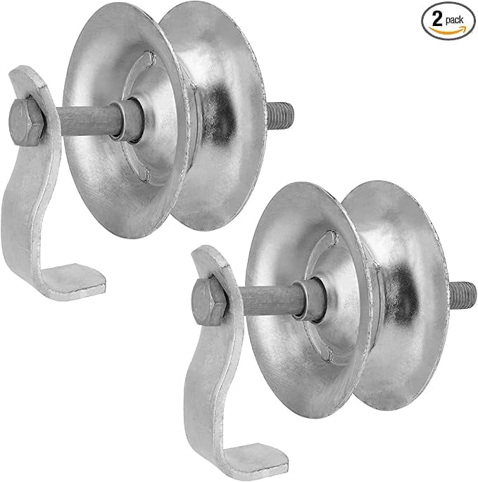 Sliding Gate Rollers 5" Steel Pipe Track Roller Galvanized for 1 5/8 ...