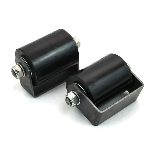 Sliding Gate Top Guide Roller Pair 3" Hard Rubberized W/Weld On ...