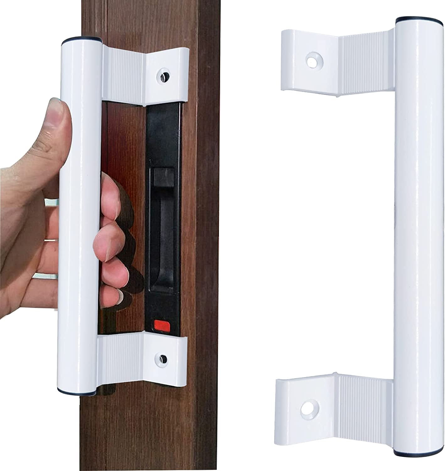 Aluminum Sliding Glass Door Handle, Kitchen and Shed Door Pull Hardware ...