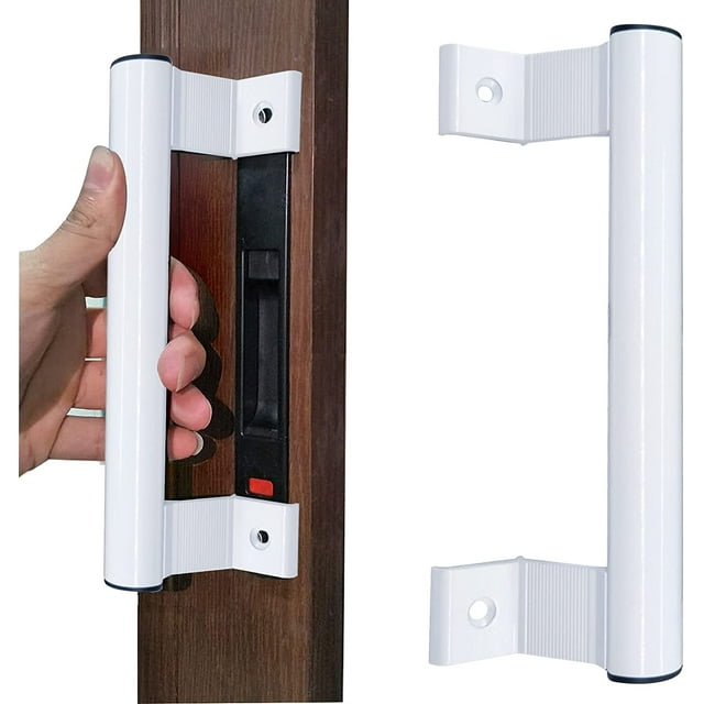 Aluminum Sliding Glass Door Handle, Kitchen and Shed Door Pull Hardware ...