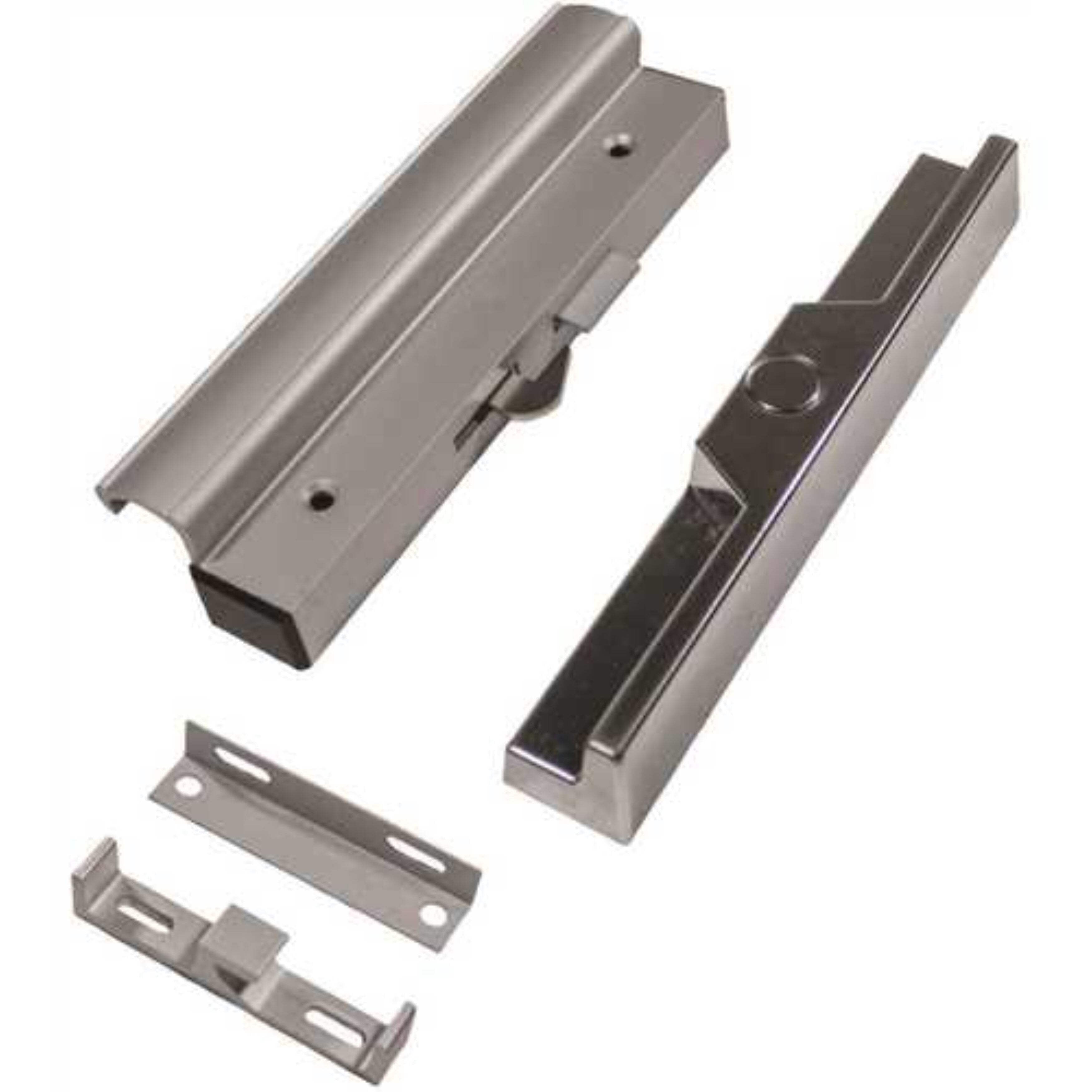 Sliding Glass Door Handle Set, 4-15/16 In. Hole Spacing, Extruded ...