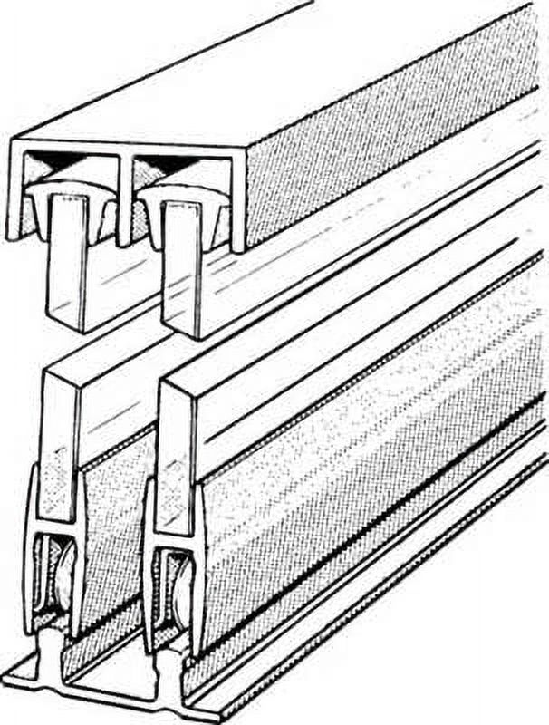 Sliding Glass Door Track System, 36" - Walmart.com