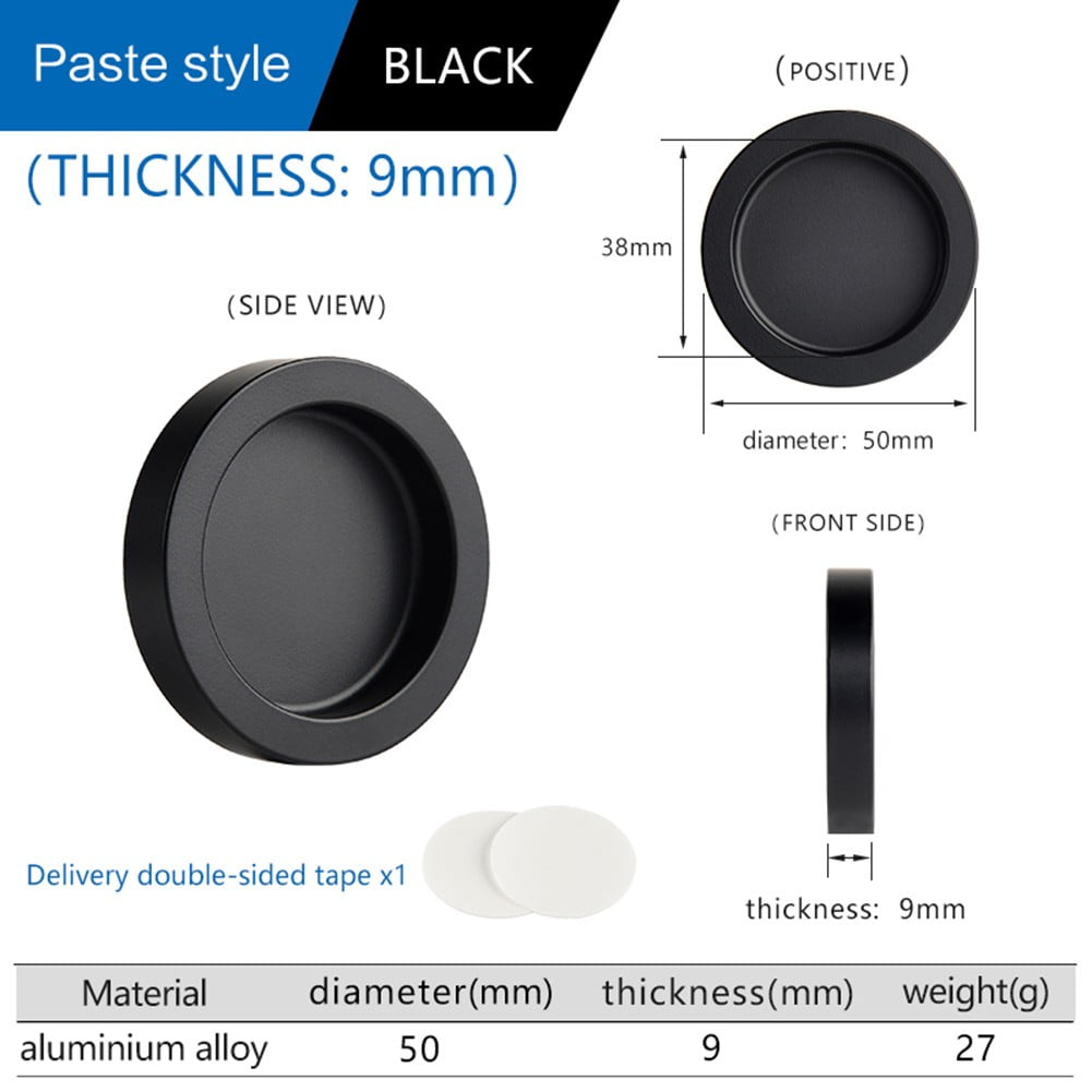 Sliding Glass Wardrobe Door Handle Aluminum Alloy Window Kitchen Door ...
