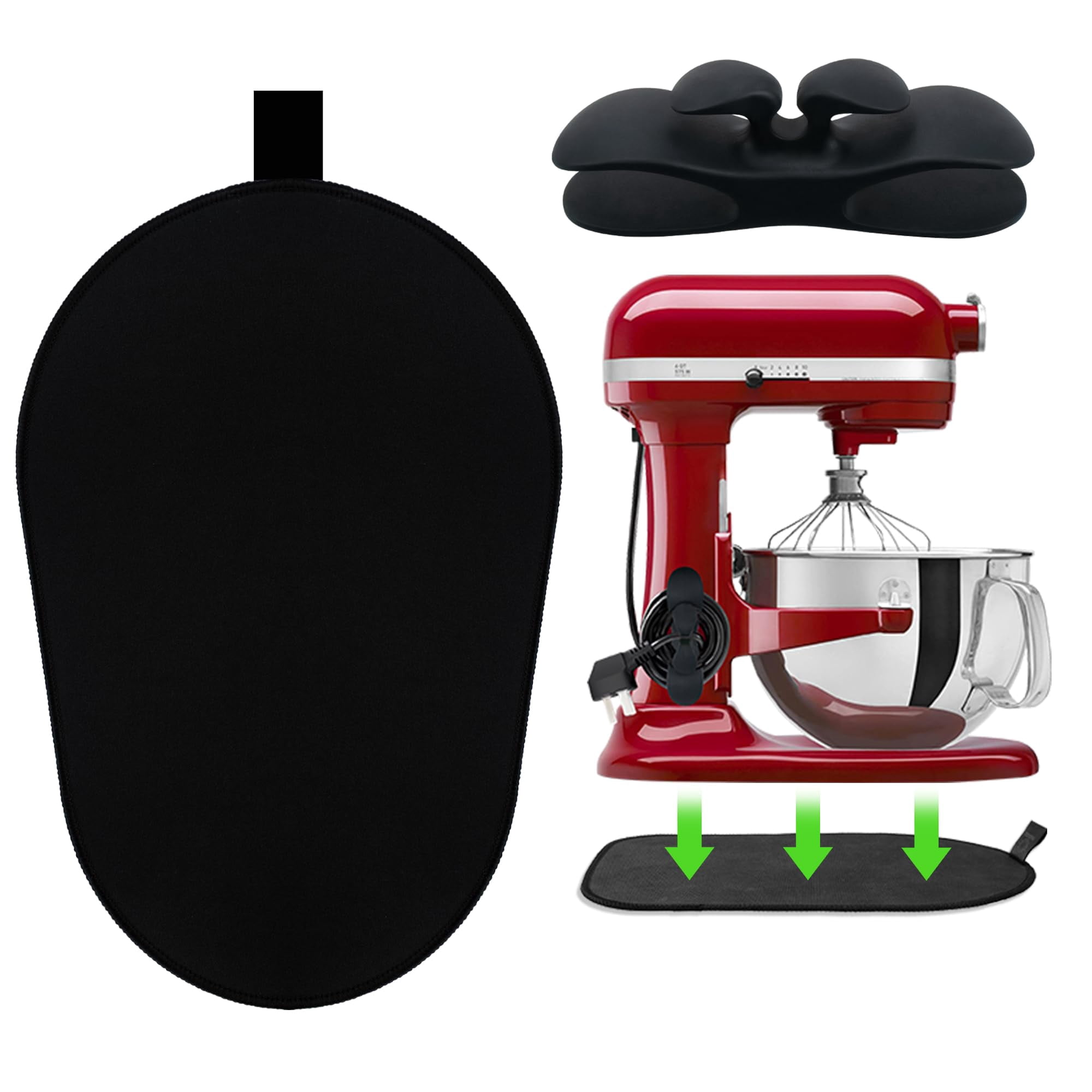 Sliding Mat for Kitchenaid Mixer, Mixer Mover Slider Mat Pad for ...