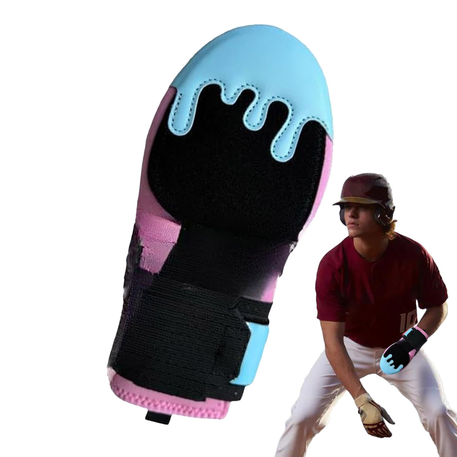 Sliding Mitt Baseball Glove for Right or Left Hand, Youth Baseball Hand ...