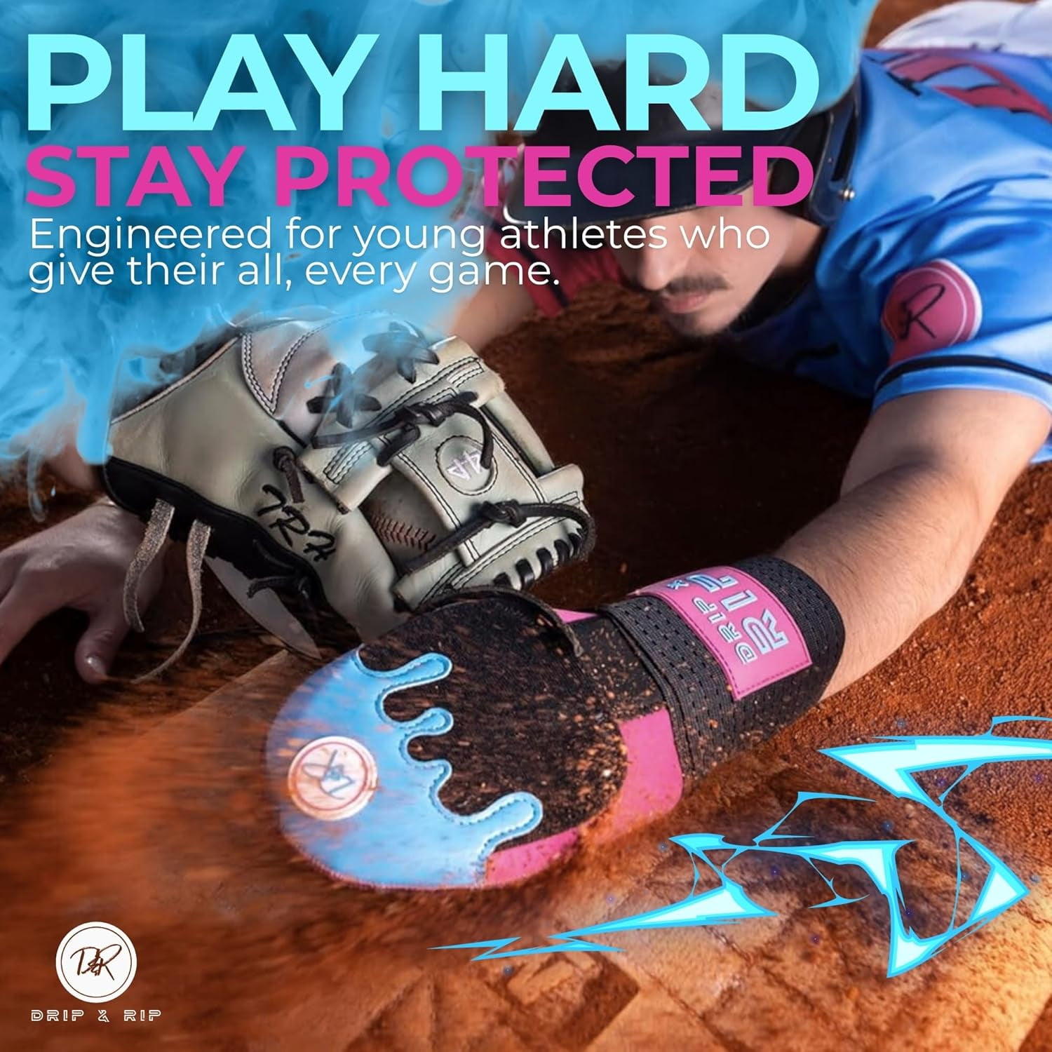 Sliding Mitt Youth for Baseball & Softball - Ice Cream Sliding Mit ...