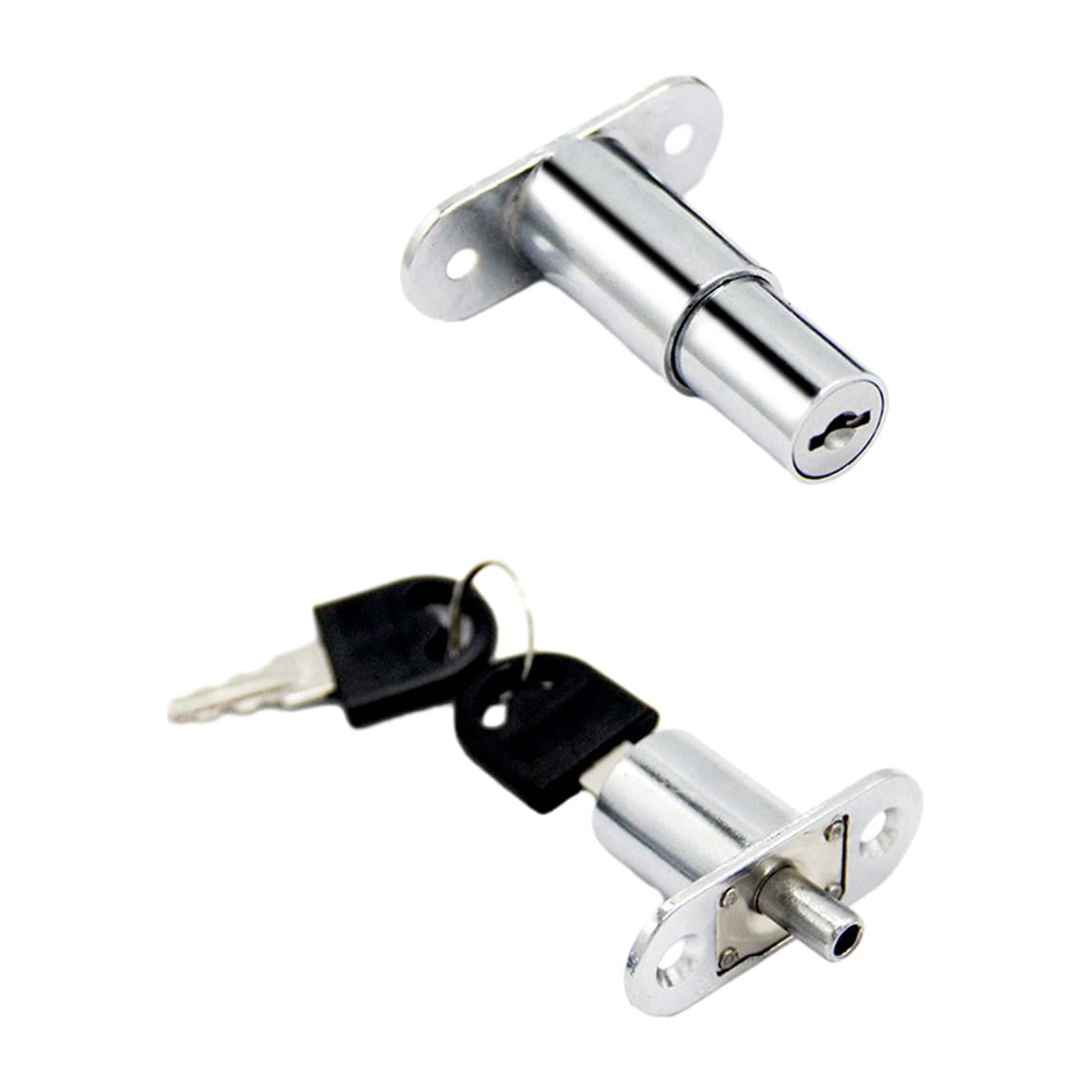 Sliding Patio Screw Door Lock Display Cabinet Lock with Keys Gadget ...