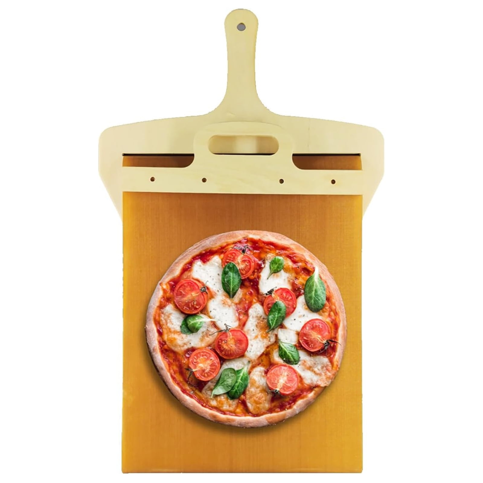 Sliding Pizza Peel - Durable Pizza Paddle Spatula for Oven & Grill ...