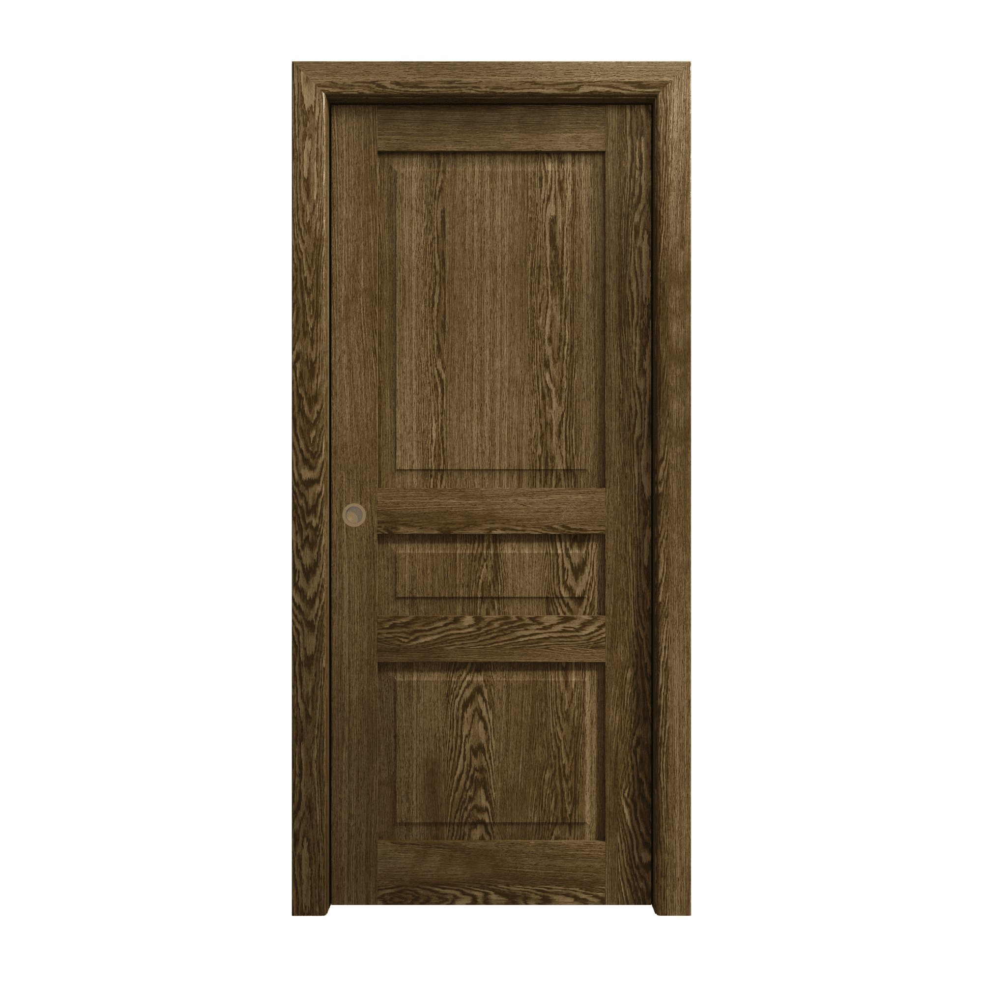 Sliding Pocket Door 28 x 84 inches | Ego 5012 Marble Oak | Kit Rail ...