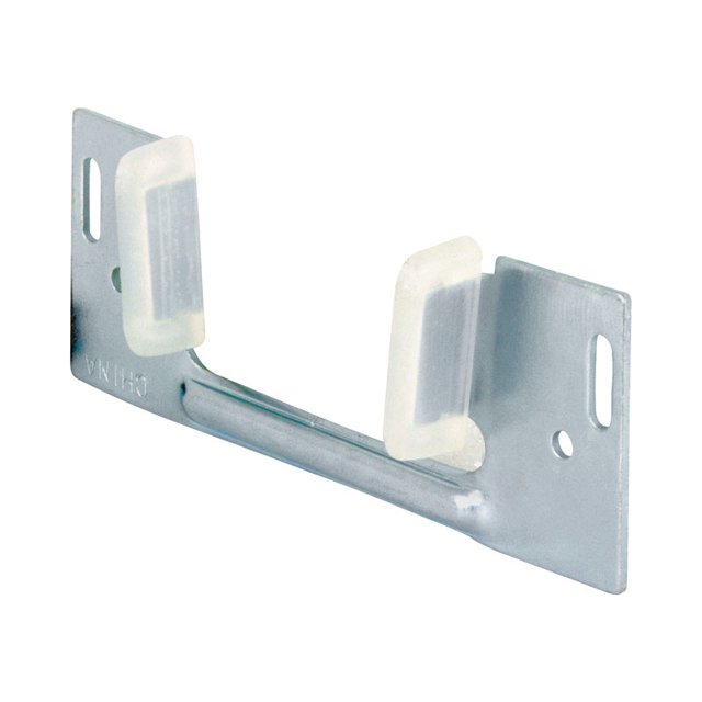 Sliding Pocket Door Bottom Guide, 1-5/8 in. x 1-1/4 in., Steel w ...