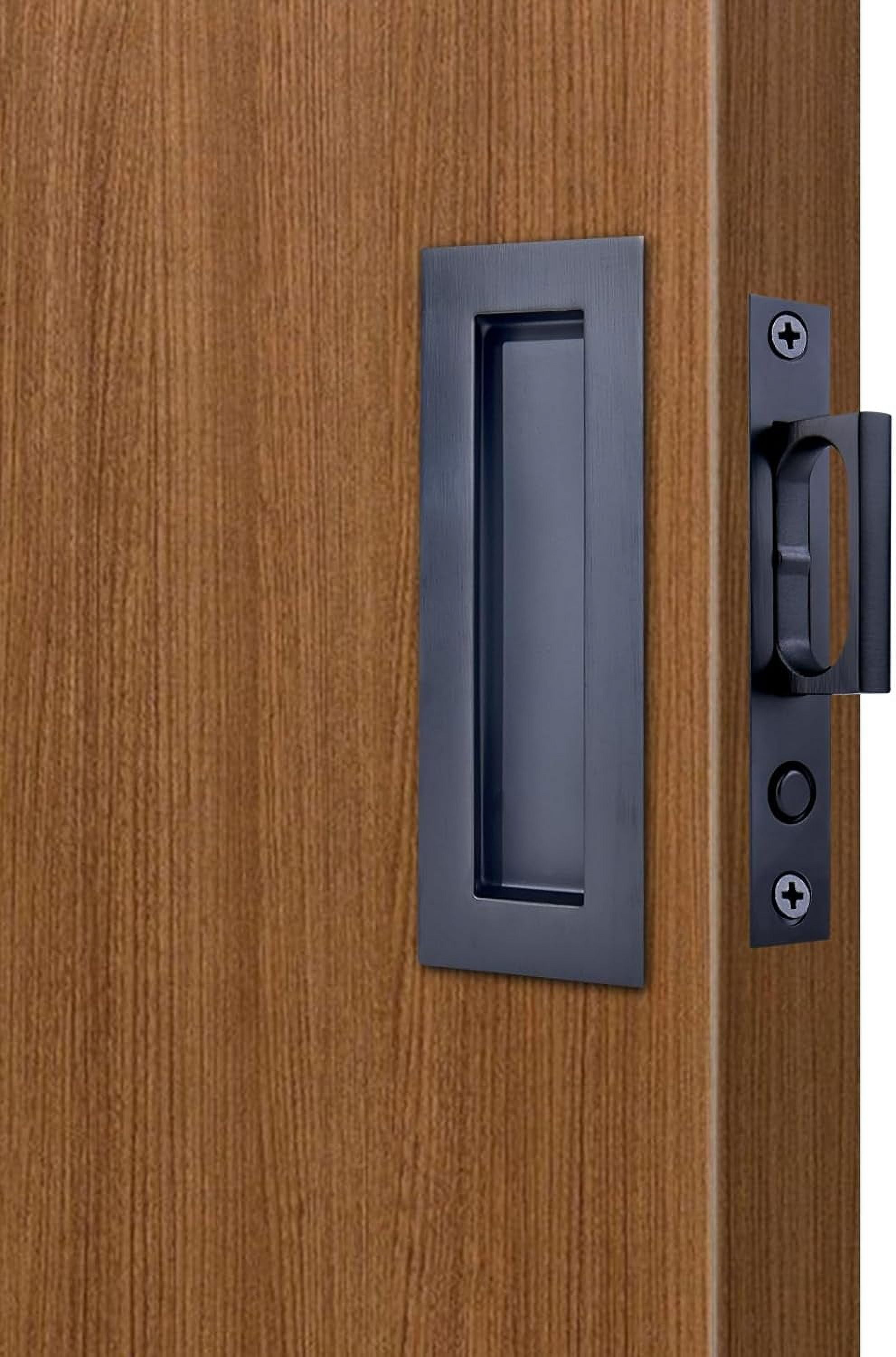 The Sliding Pocket Door Handles, 304 Stainless Steel Non Locking Pocket ...