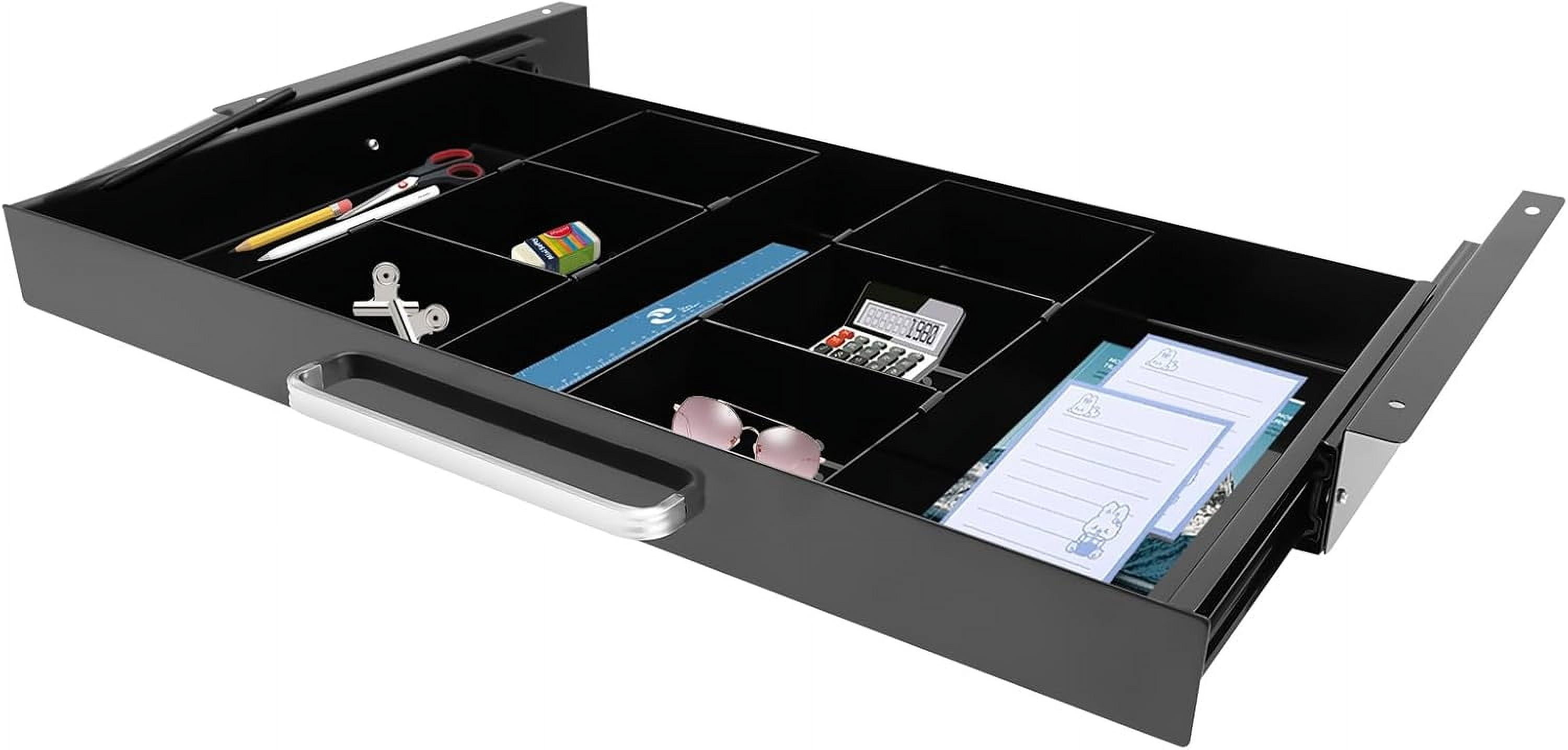 Sliding Pull-out Under Table Drawer for Office Desk, Drawer For Under ...