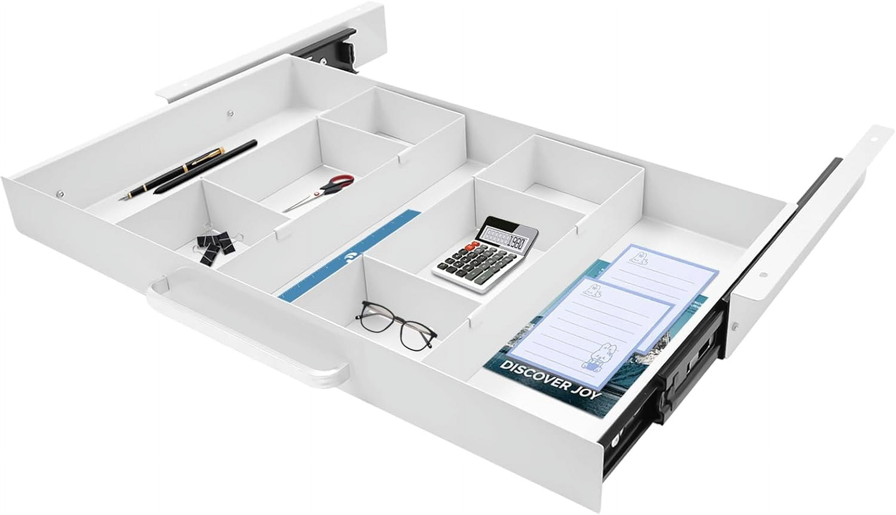 Sliding Pull-out Under Table Drawer for Office Desk, Drawer For Under ...