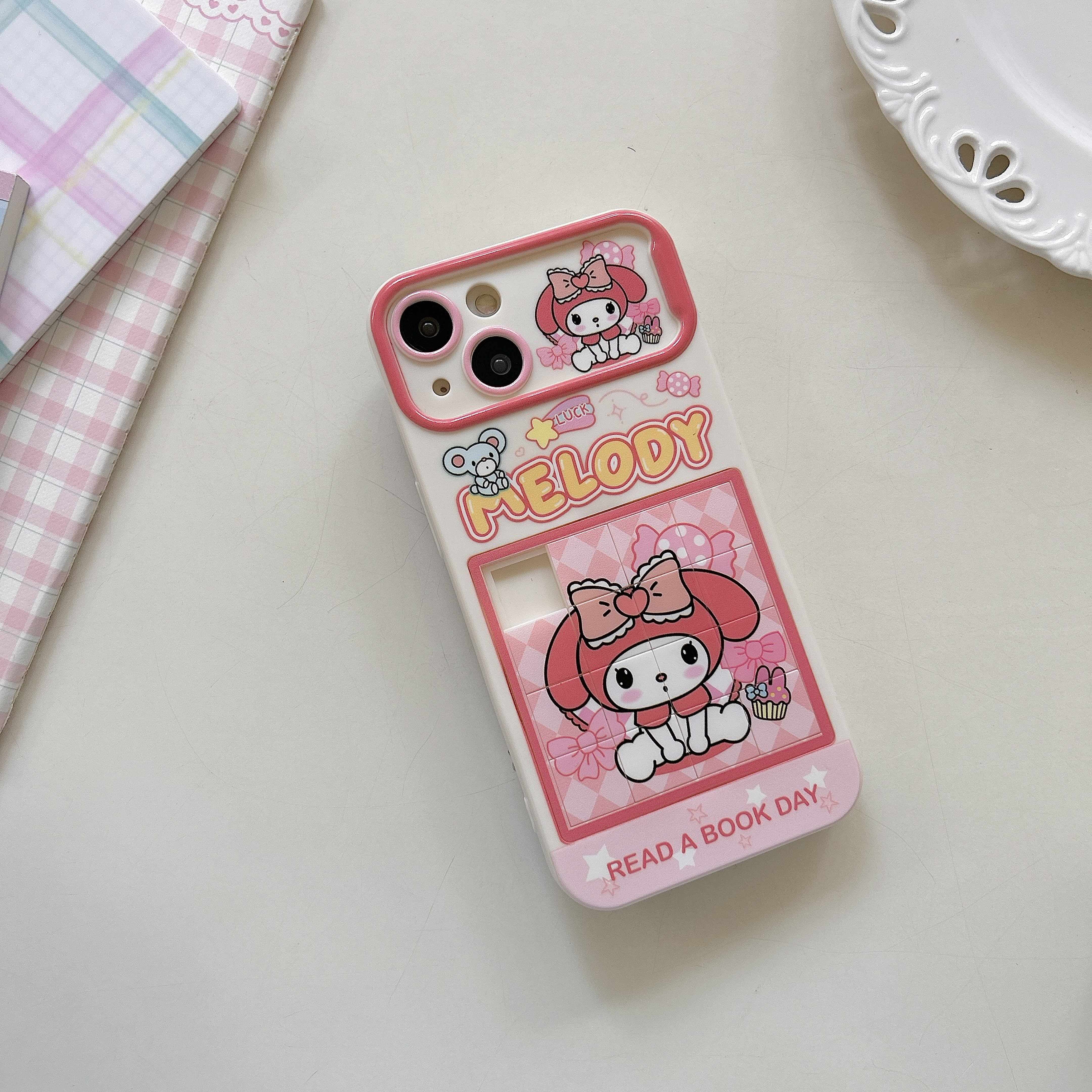 Sliding Puzzle Phone Case for iPhone 13 14 Pro Max 12 Back Cover Case ...