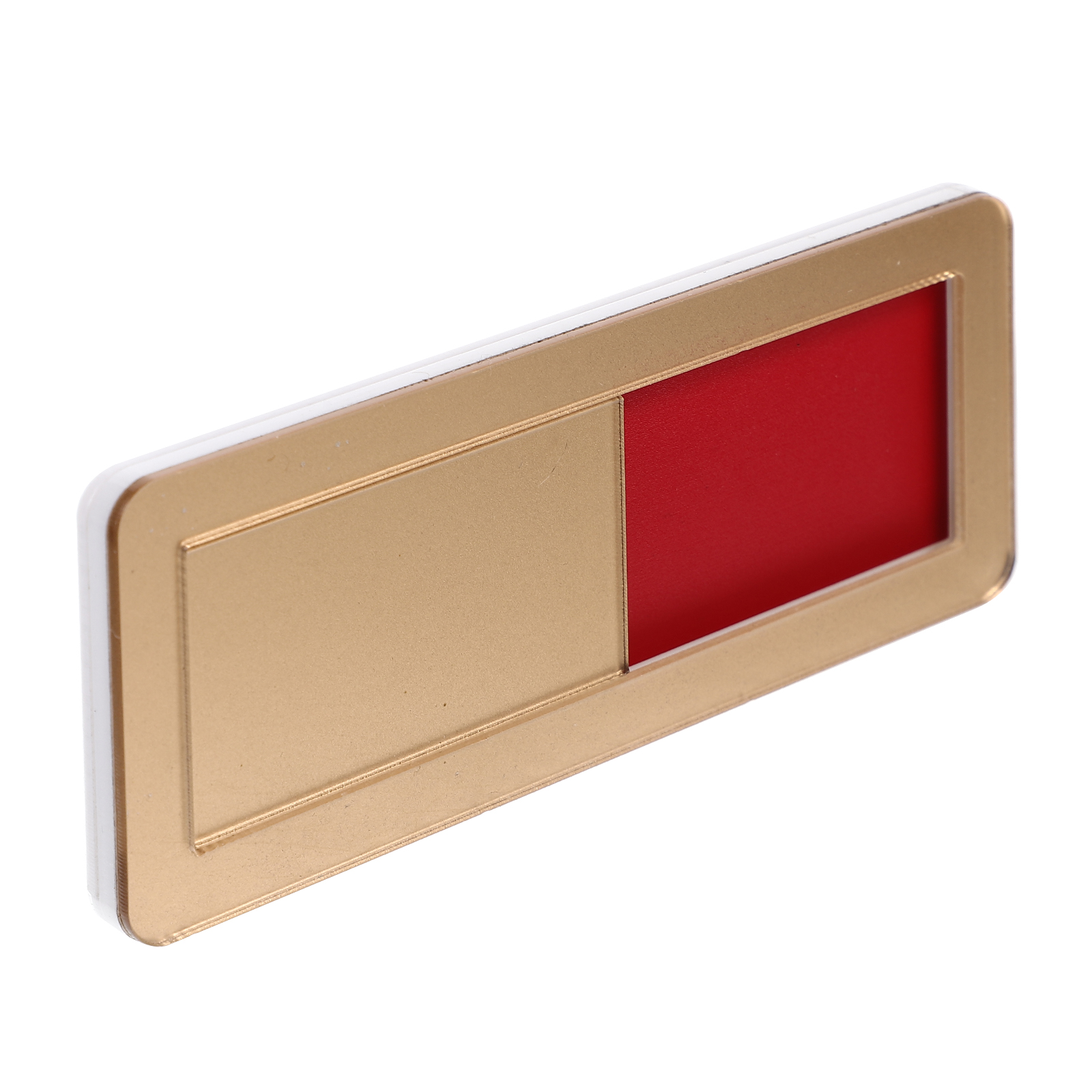 Sliding Red Green Sign Door Creative Signage for Privacy Office ...