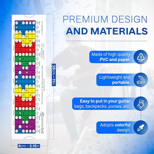 Sliding Ruler for Guitar™ – The Ultimate Guitar Scale Chart for ...