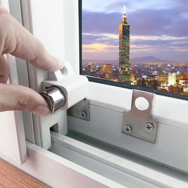 Window Door Lock Sash Jammer Sash Jammer Windows Hasp Security Lock ...