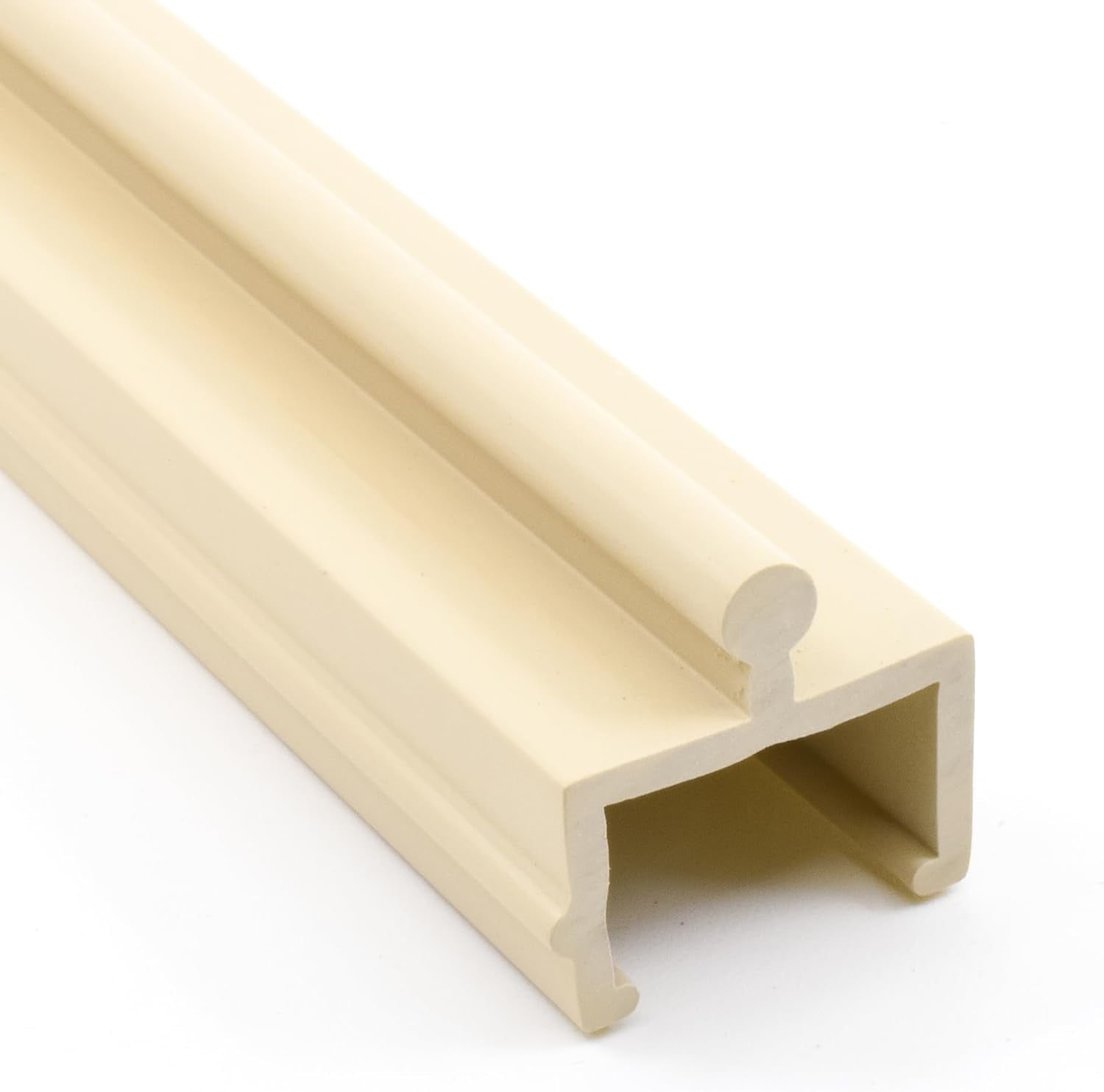 Sliding Screen Door Replacement Track - 72" TAN Vinyl Bottom, Rail ...