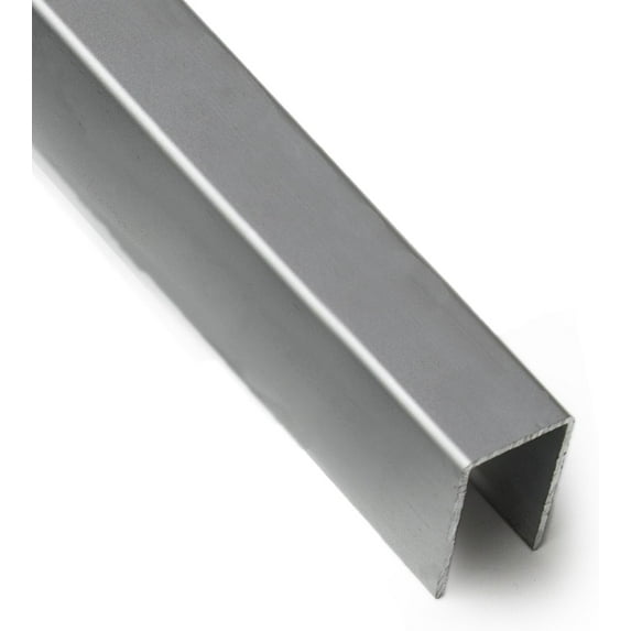 Sliding Screen Door Track - Top U Channel 5/8" Wide x 1" Deep (Silver ...