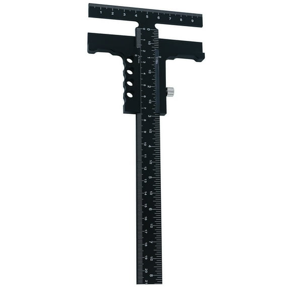 Sliding Scribing Ruler Woodworking Ruler Measurement Tool Carpentry ...
