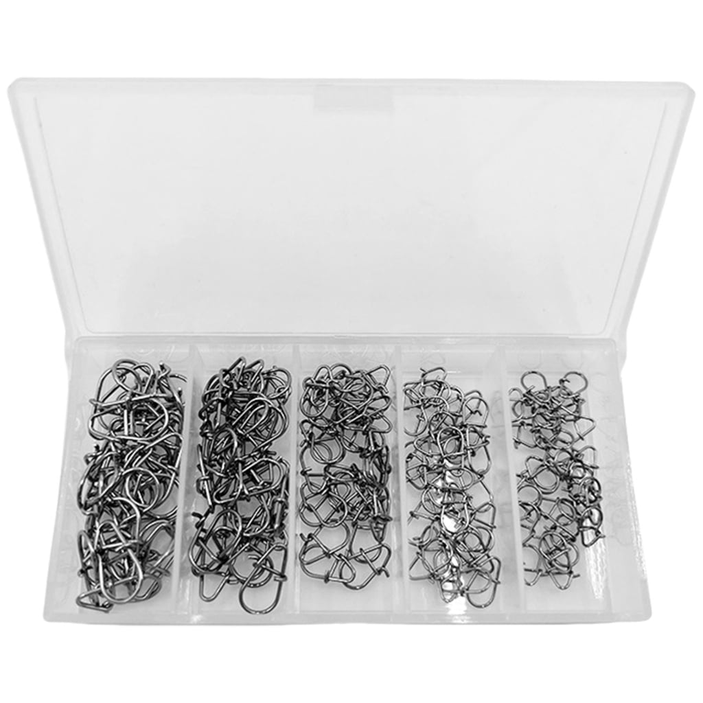 Sliding Swivels Fishing Line Slider Sinkers Weight Connectors Sea ...