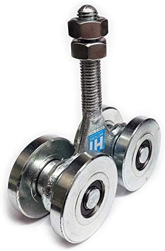 Sliding Track Rollers with Bearings Gate Truck Trolley HI Motions 4 ...