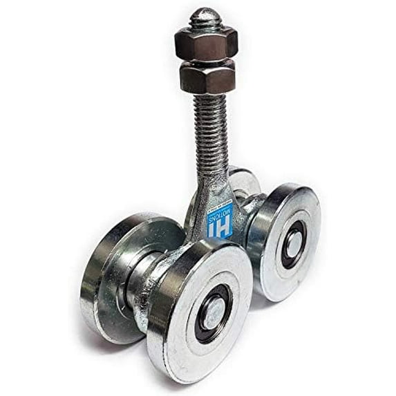 Sliding Track Rollers with Bearings Gate Truck Trolley HI Motions 4 ...