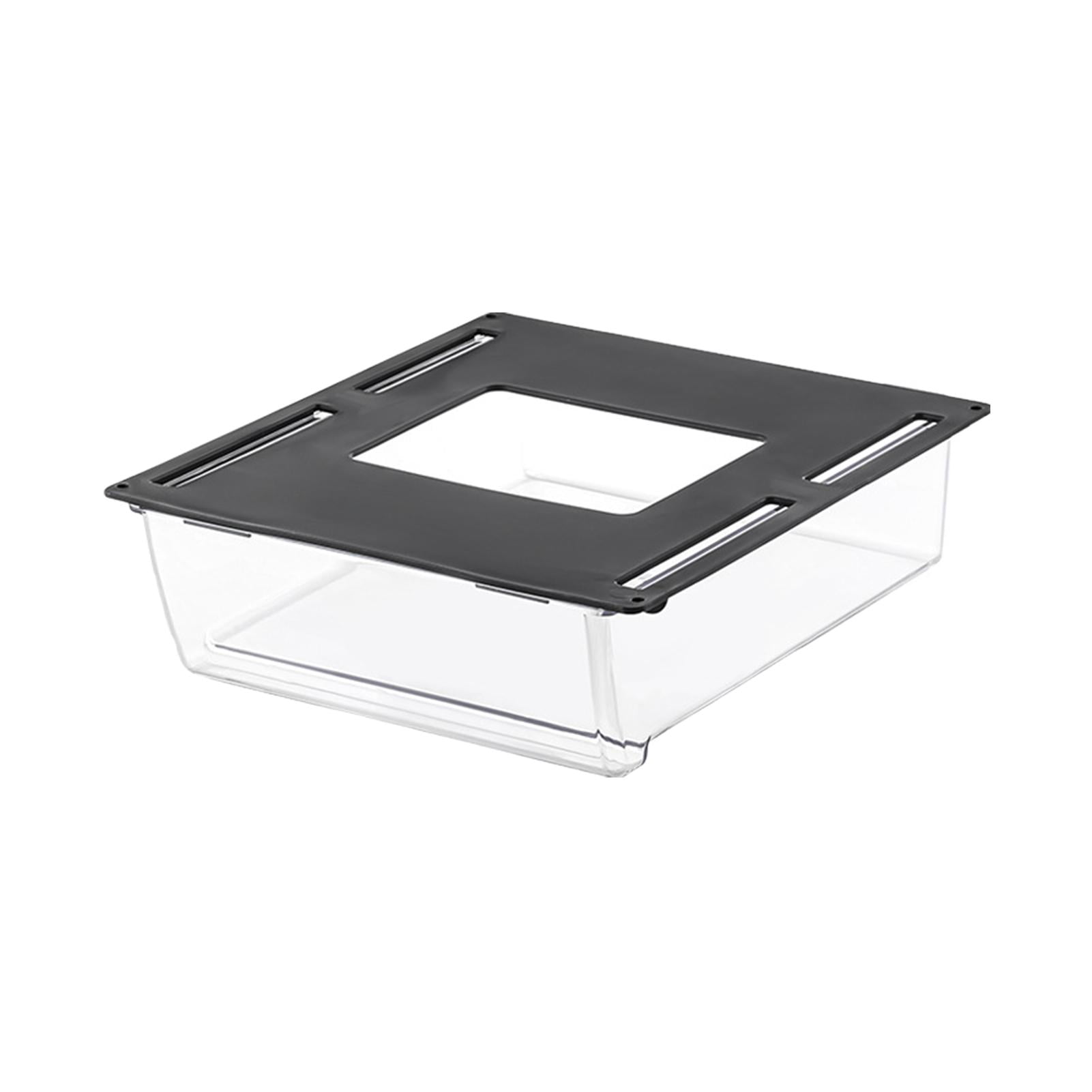 Sliding Under Desk Storage, Under Cabinet Mounted Sorting Box No ...