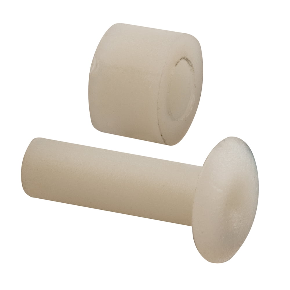 Sliding Window Roller, with Axle Pins, 7/32 in. Flat Nylon (4-pack ...