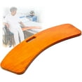 Wheelchair Mobility Aid: Solid Wood Sliding Board for Patient Transfer ...