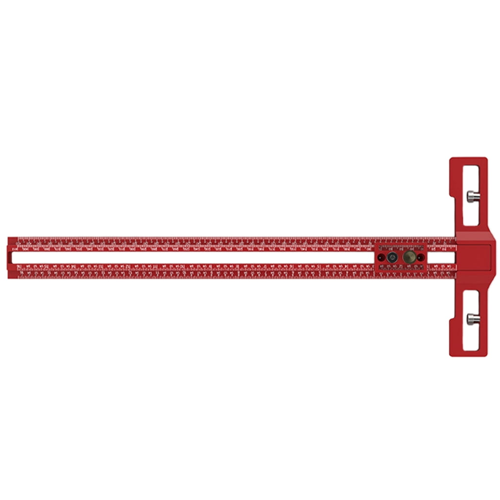 Sliding designs Aluminum Carpenter Ruler Woodworking Ruler with Clear ...