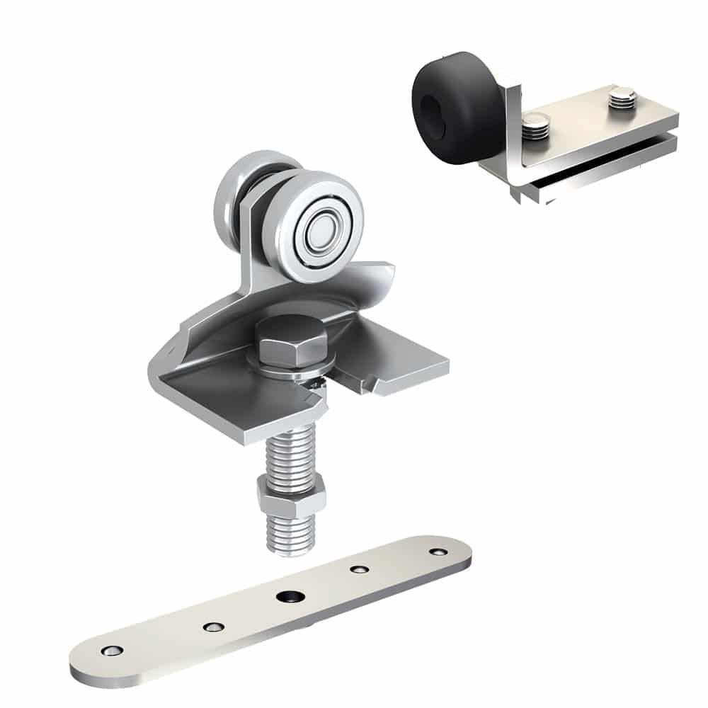 Sliding door rollers kit for SLID’UP 2000 for 1 exterior door up to 310 ...
