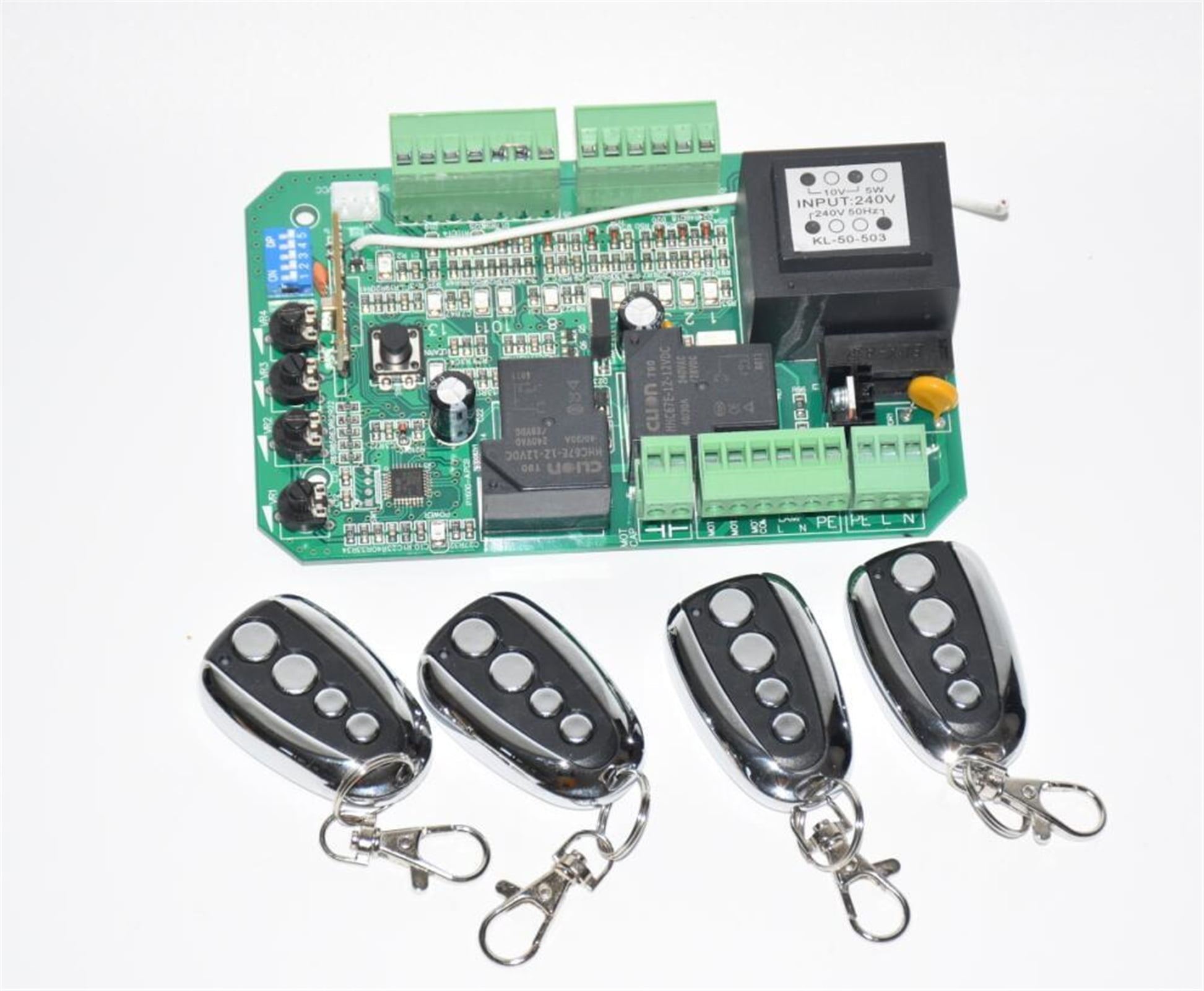 Sliding gate opener AC motor control unit PCB controller circuit board ...