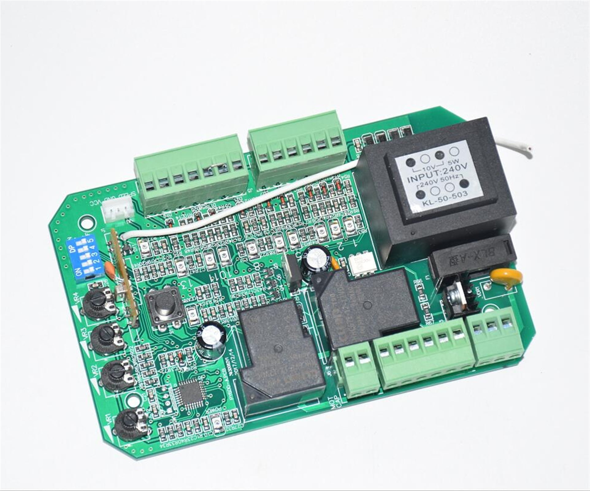Sliding gate opener AC motor control unit PCB controller circuit board ...