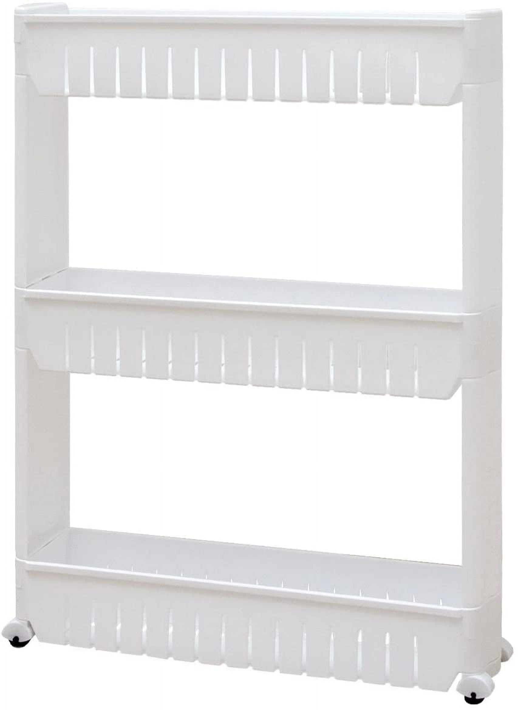 Sliding trolley, niche trolley, kitchen trolley, white - Walmart.com