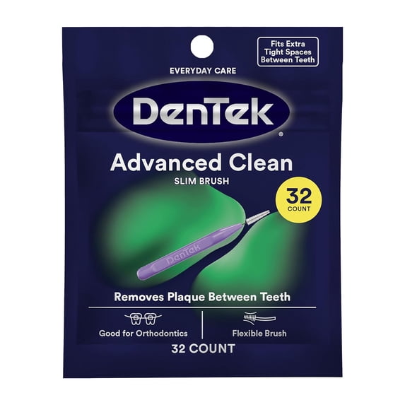 Slim Brush Advanced Clean, Interdental Brushes for Cleaning Between ...