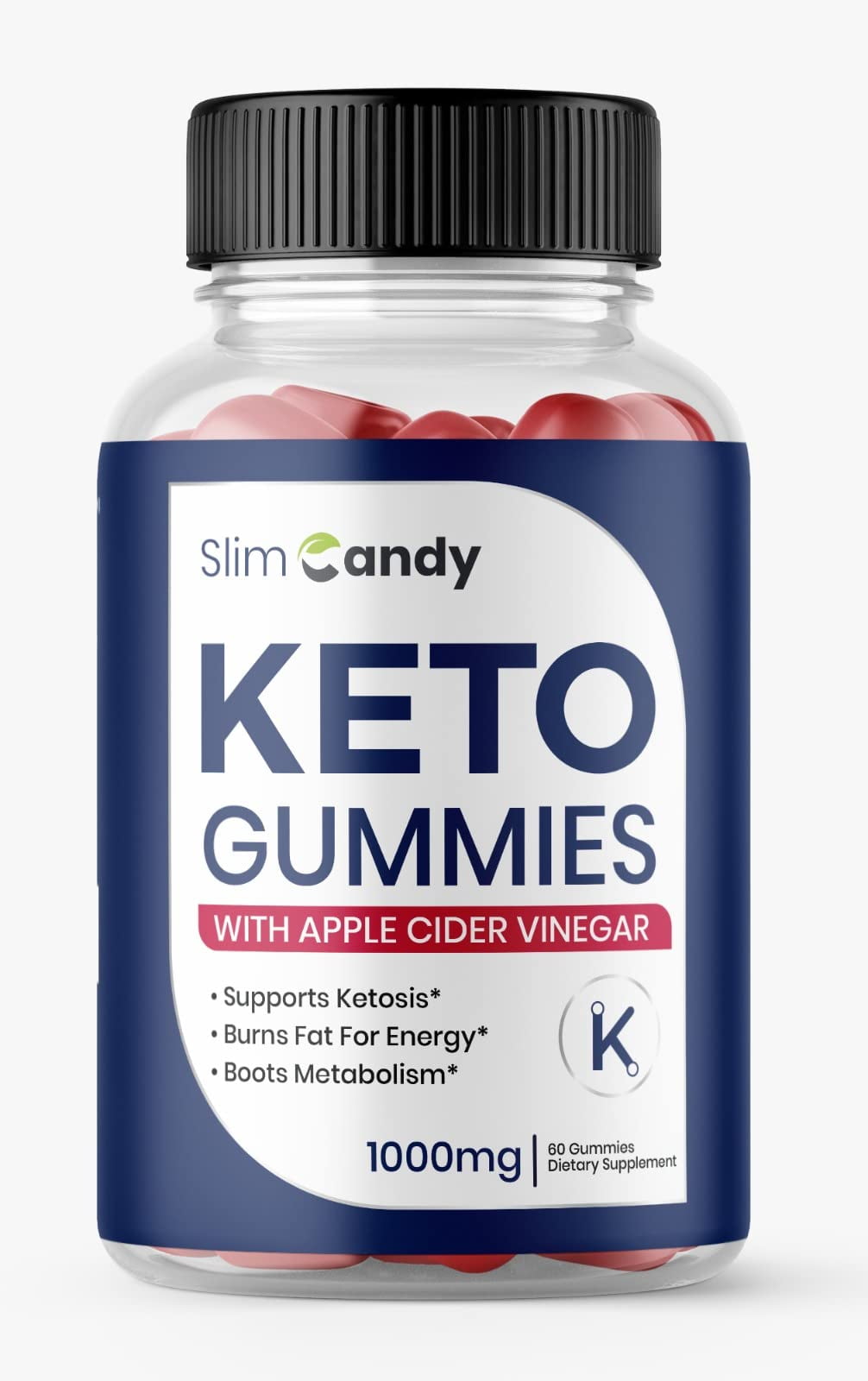 Slim Candy Gummies, Slim Candy ACV (60 Gummies) - Walmart.com