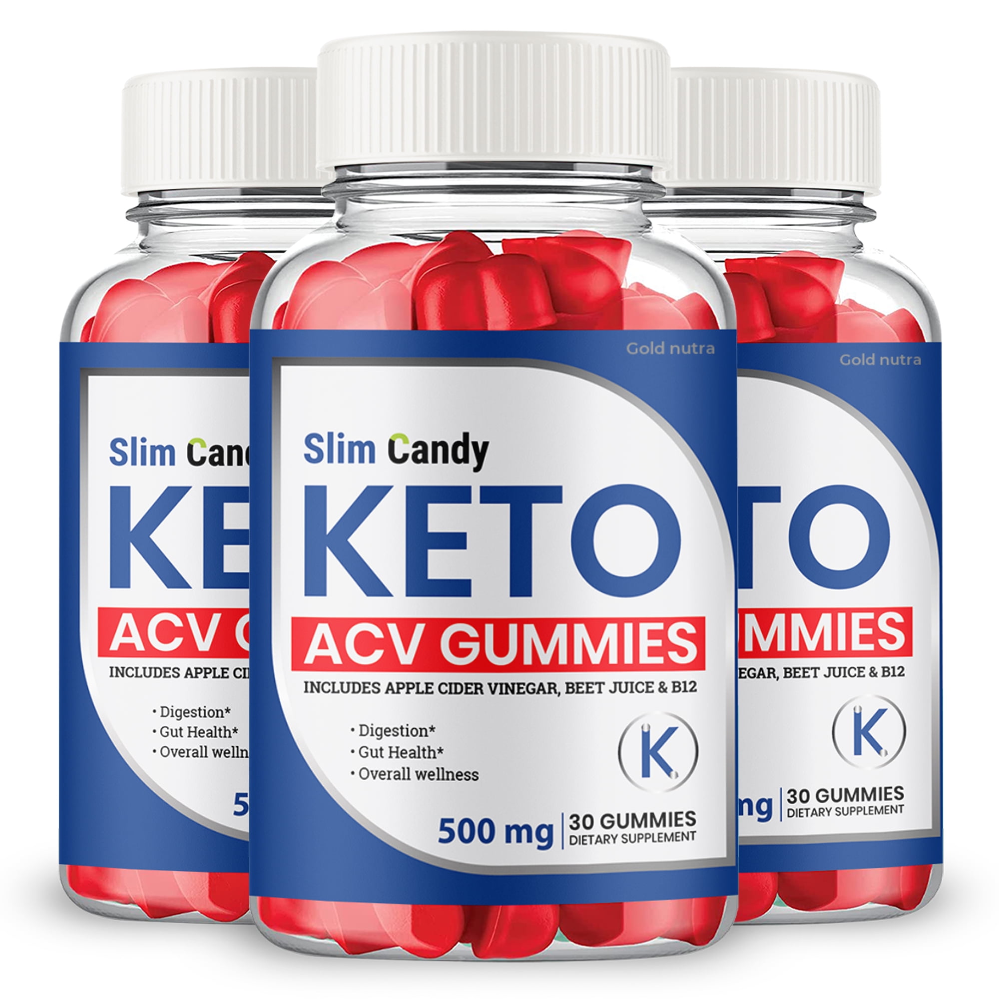 Slim Candy Keto ACV Gummies Supplement, Powerful Formula, Maximum ...